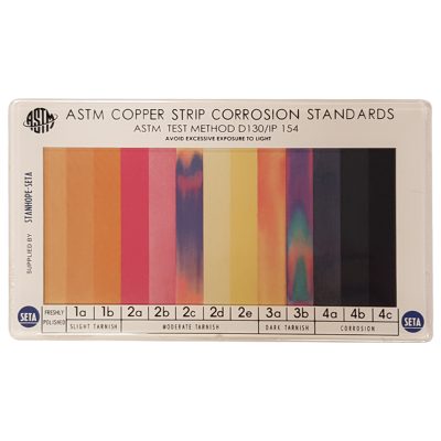 ASTM Copper Strip Corrosion Standard - Stanhope-Seta Reference Materials