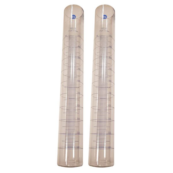 Graduated Cylinder, Acid Etched (Pack of 2) - Stanhope-Seta Reference Materials