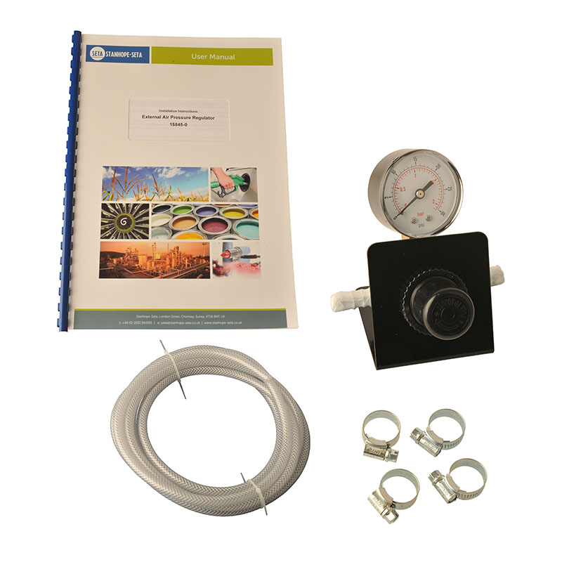 External Air Pressure Regulator - Stanhope-Seta Reference Materials