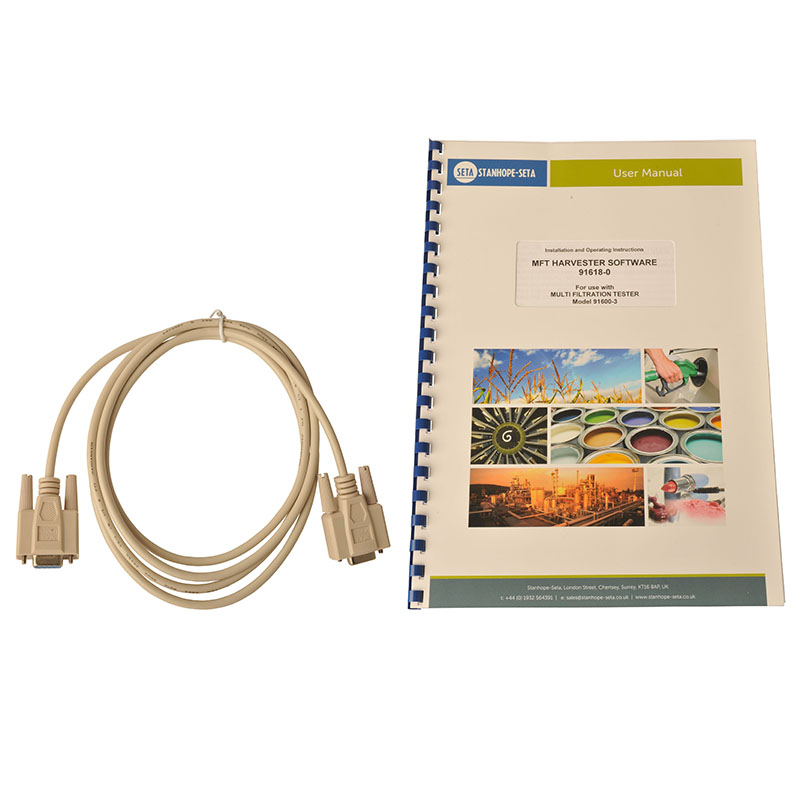 MFT Harvester Software & Cable - Stanhope-Seta Reference Materials